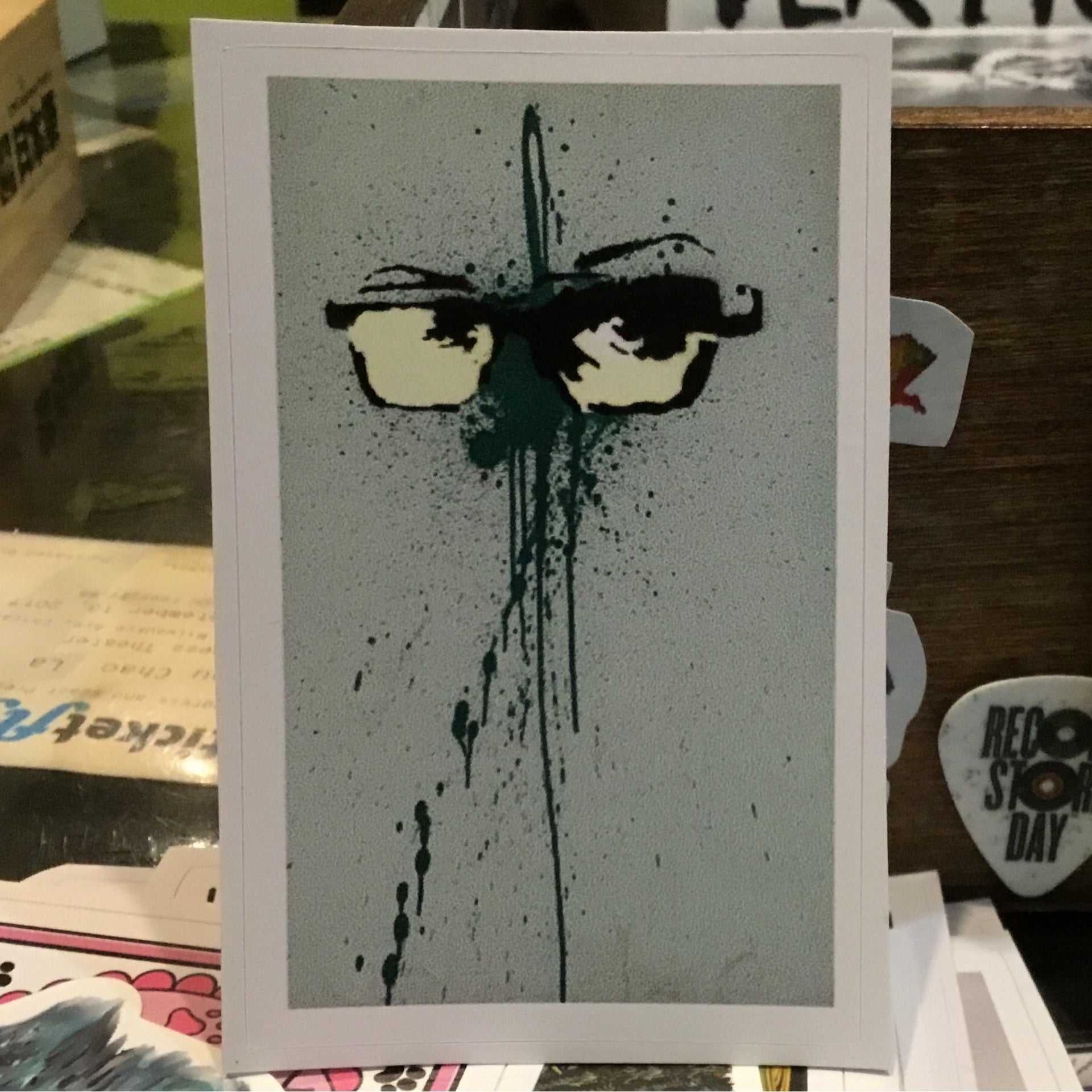 Banksy- Self-portrait Sticker | Static Age